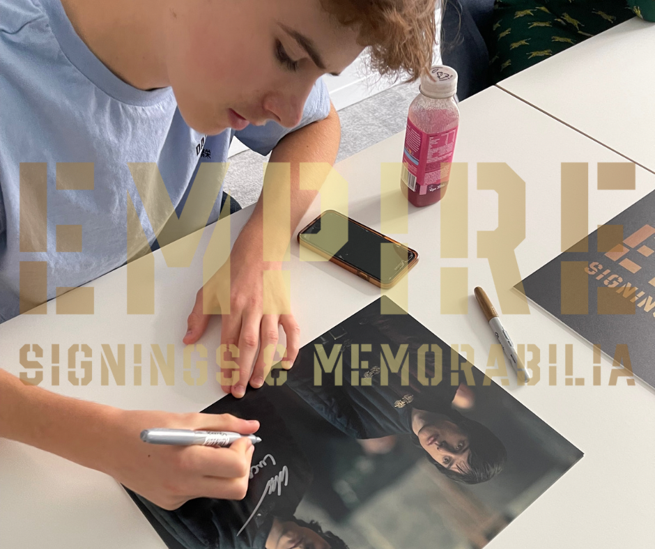 Elliot Grihault & Harry Collett Signed House Of The Dragon 11x14"Photo ...