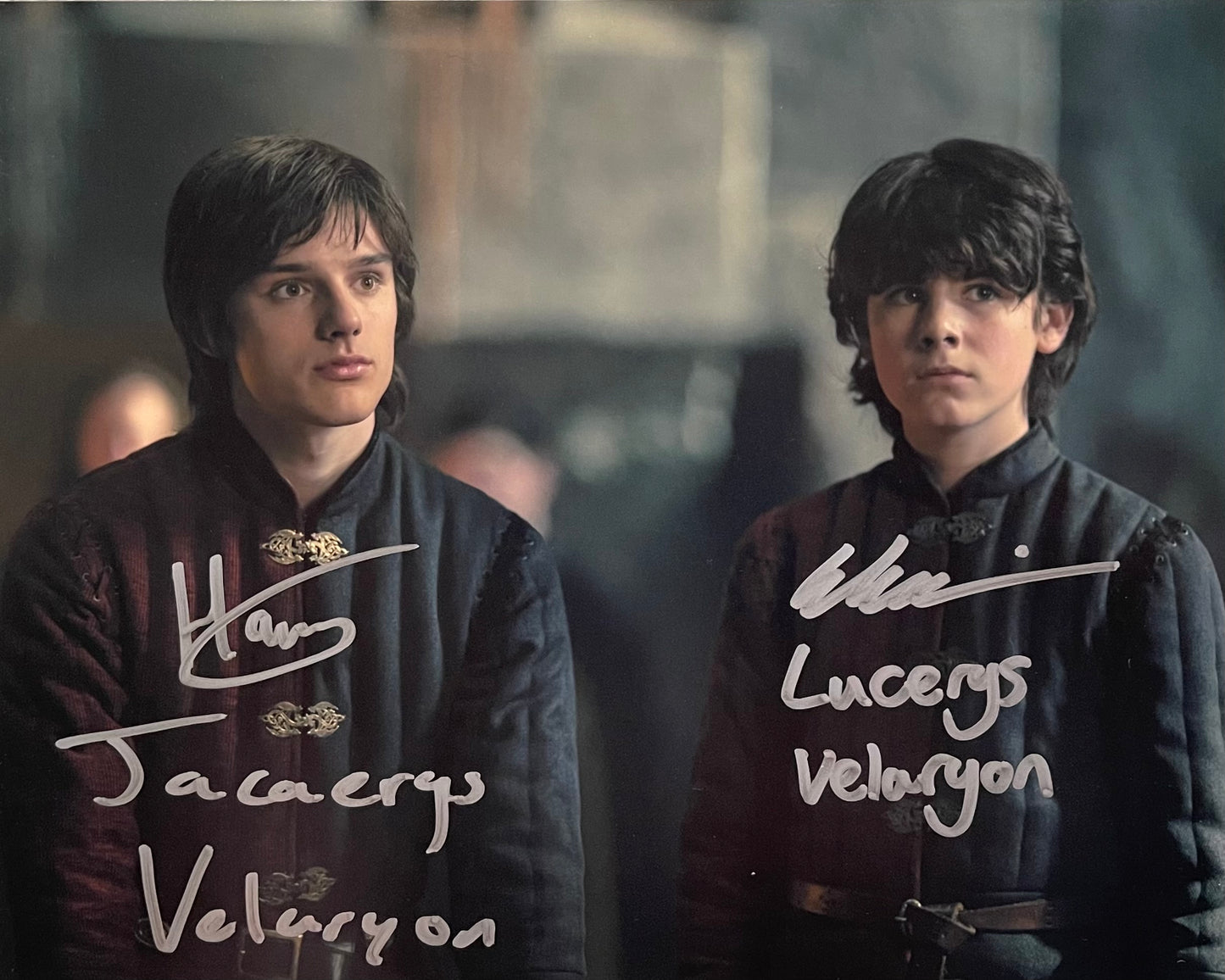 Elliott Grihault & Harry Collett Signed 8x10” HOTD Photo – Empire ...