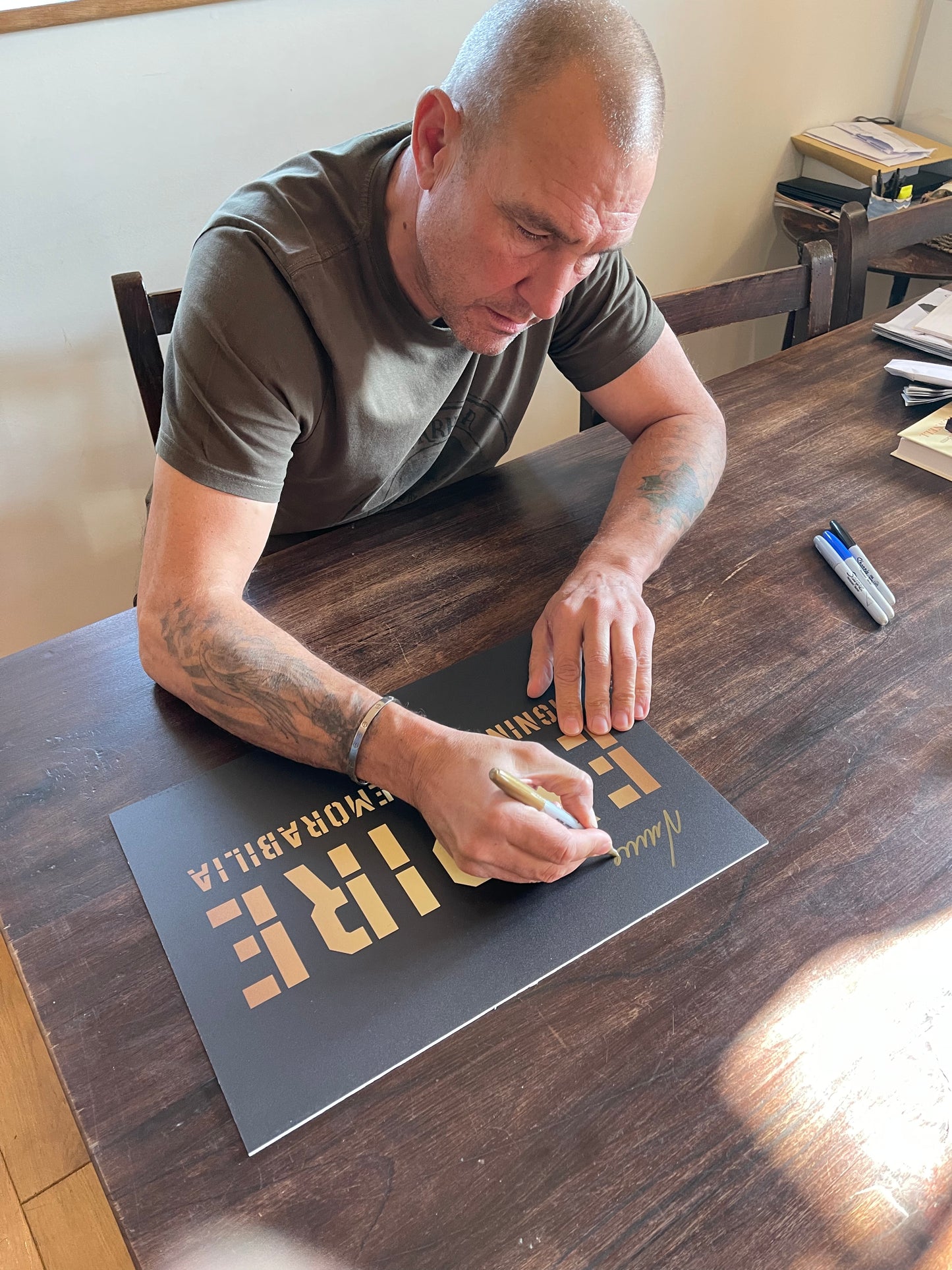Jones, Ford & Beckwith Triple Signed Snatch Textless A3 Poster – Empire ...