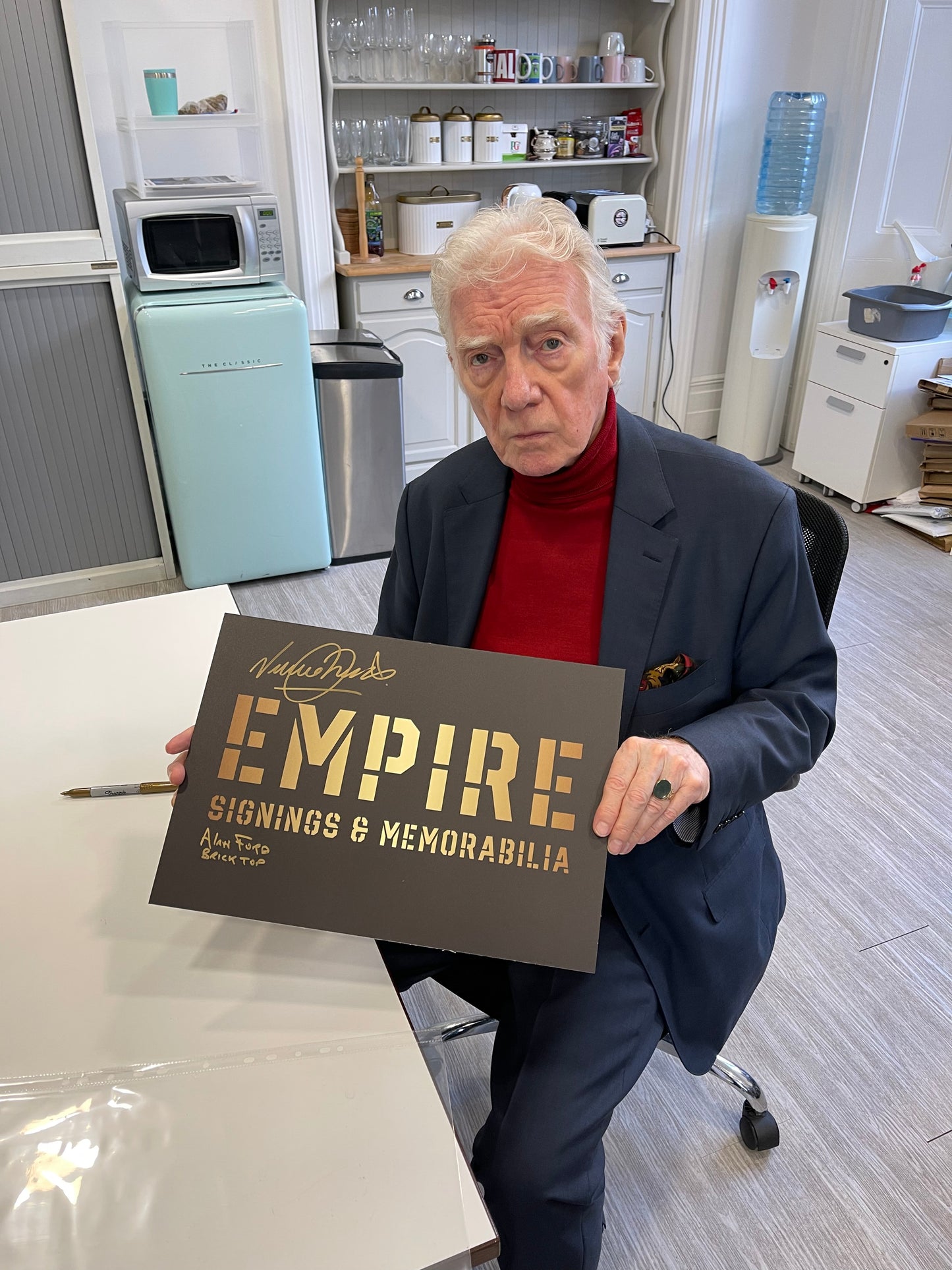 Jones, Ford & Beckwith Triple Signed Snatch Textless A3 Poster – Empire ...